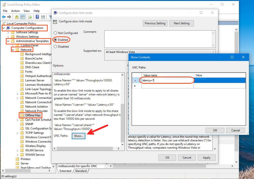 How to Enable Offline Files Policy in Windows? - Tactig