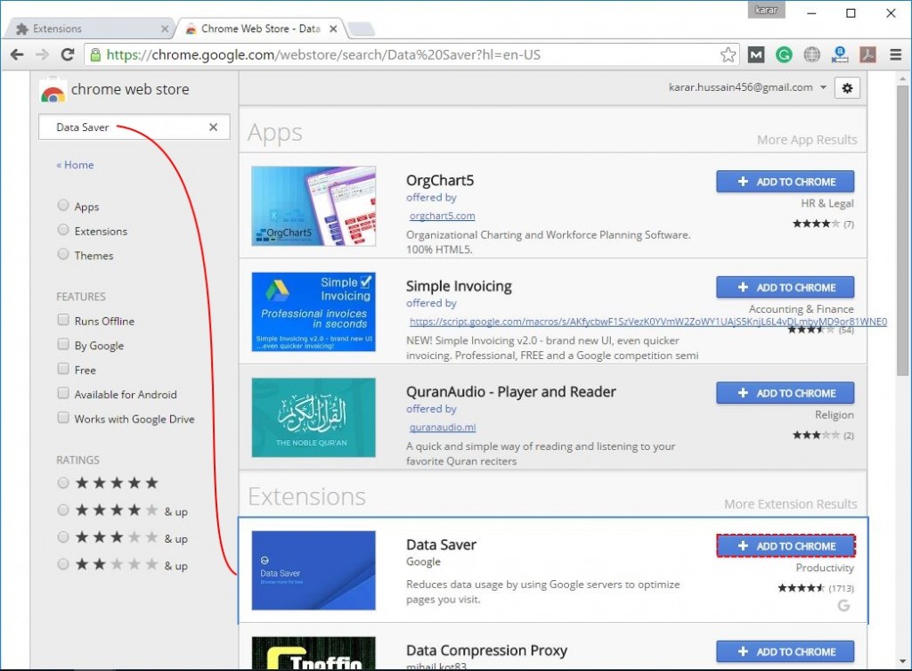 How to use Less Data with Chrome Data Saver? - Tactig