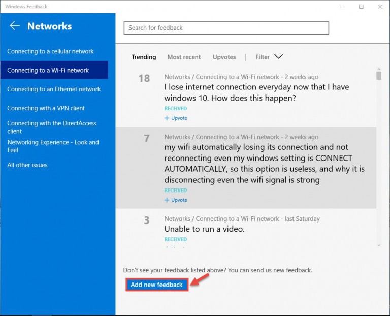 How to Send Feedback to Microsoft in Windows 10? - Tactig