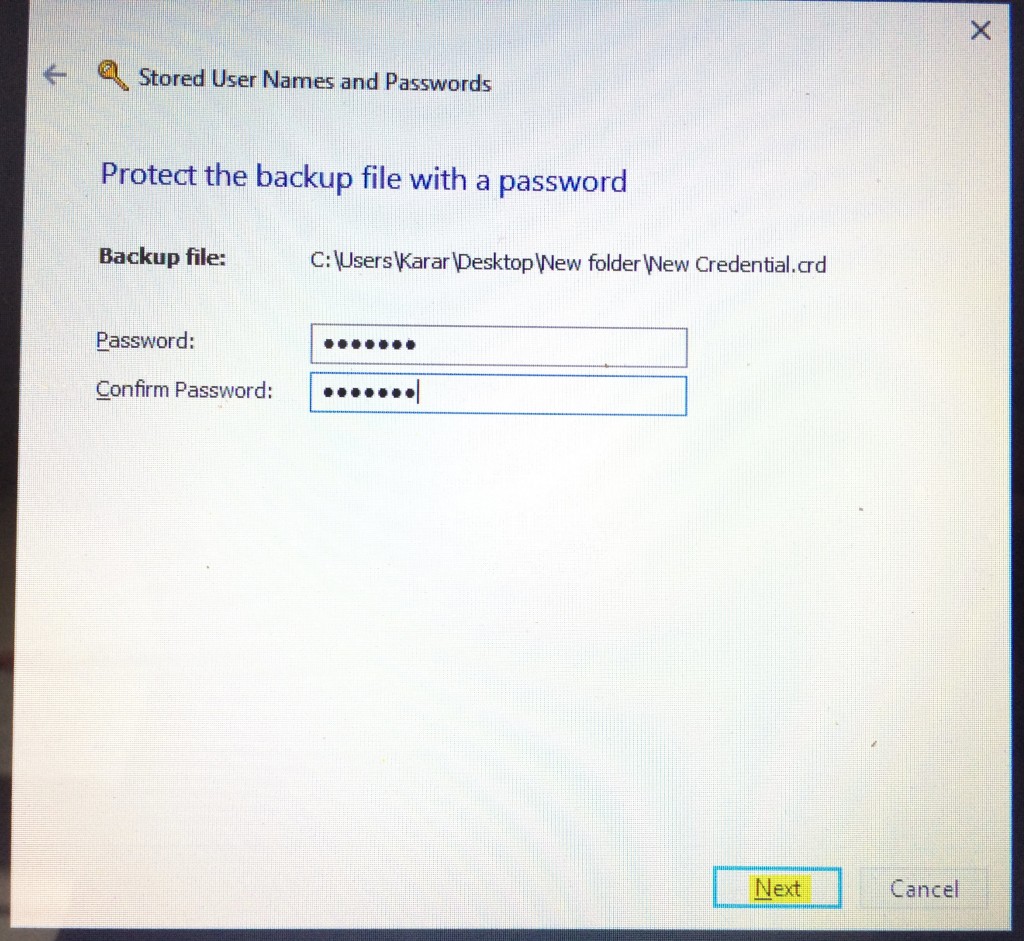How to Manage Saved Credentials in Windows 8 & 10 Profile? - Tactig