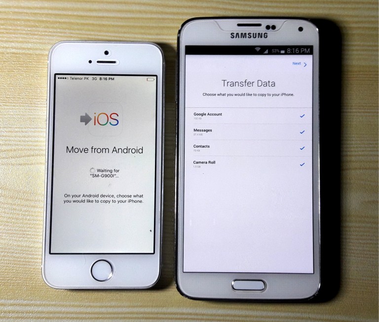 How to Transfer Data from Android to iOS? - Tactig