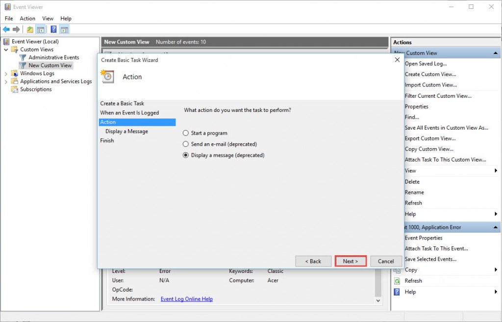 How to Configure and Analyze Event Logs in Windows 10? - Tactig