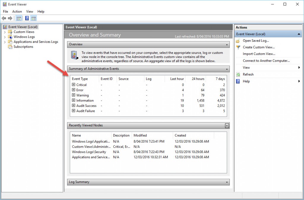 How to Configure and Analyze Event Logs in Windows 10? - Tactig