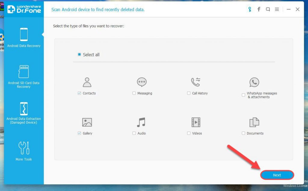 Recover Deleted Data on Android with Dr.Fone - Tactig