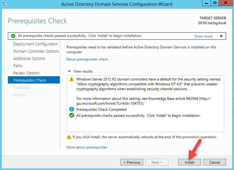 Add Additional Domain Controller To Existing Domain Step By Step Tactig