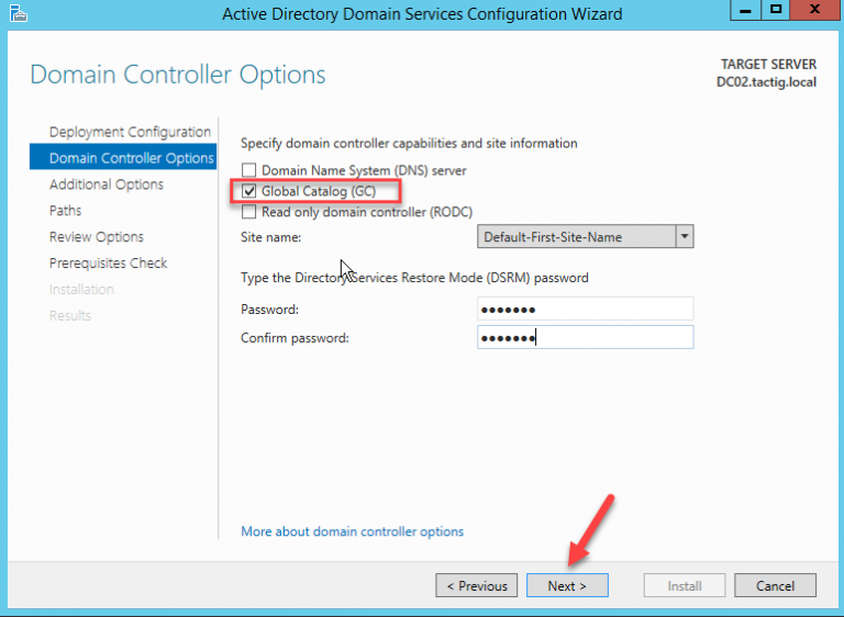 Add Additional Domain Controller to Existing Domain step by step - Tactig