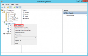 Install & Configure Print Services in Windows Server 2016 - Tactig